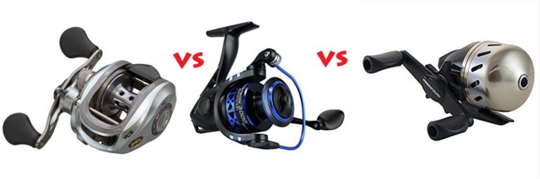 Fishing Reel Types Explained - Baitcast vs Spinning vs Spincast ...