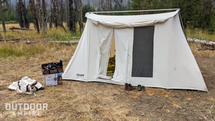 Springbar Classic Jack Canvas Tent Review (Hot Tent Ready)