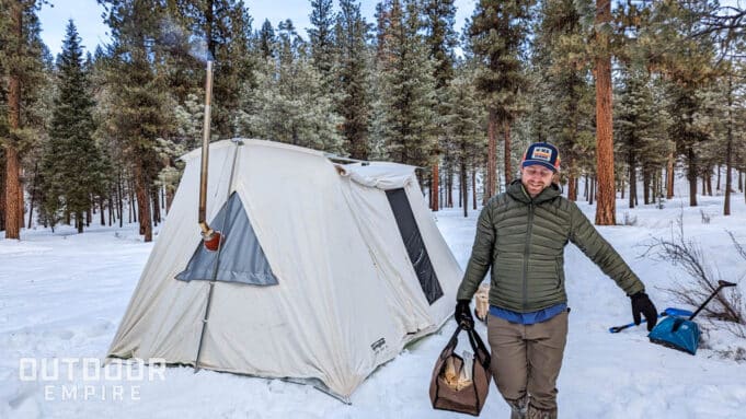 Best Cold Weather Camping Gear (Hot Tent Winter Camping)